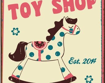 Toy shop sign | Etsy