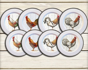 Popular items for plate with rooster on Etsy