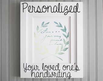 Popular items for custom handwriting on Etsy
