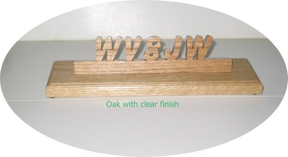 Desk Call Sign Plaque