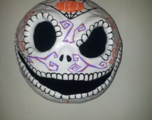 Jack Skellington life size sugar skull wall mounted mask halloween ...