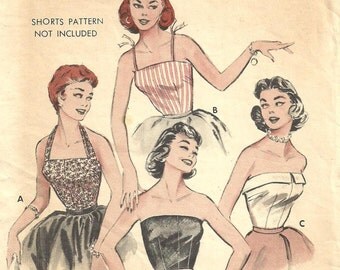 Popular items for strapless blouse on Etsy