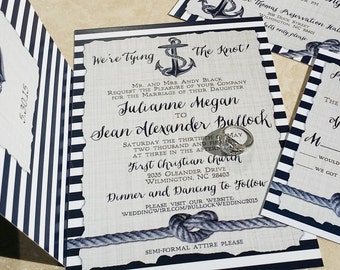 Anchor invitation | Etsy