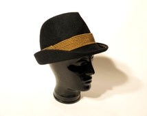 Popular items for black wool hat on Etsy