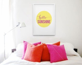 Popular items for sunshine poster on Etsy