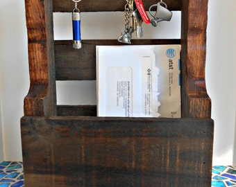 Popular items for rustic key holder on Etsy