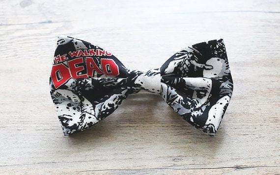 The Walking Dead, Zombies, TWD, Horror, Zombie Bow Tie, The Walking ...