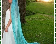 Unique colored veils related items | Etsy