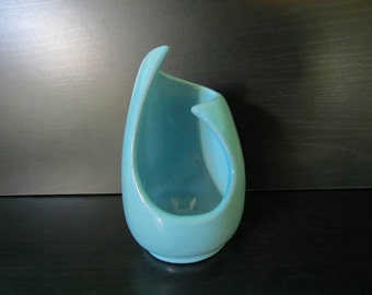 Frankoma Pottery Tea Light Candle Holder in Cornflower Blue #302