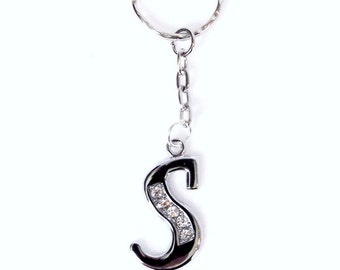 Popular items for letter keychain on Etsy