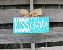 Popular items for kiss my grits on Etsy