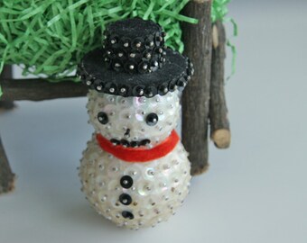 Styrofoam snowman | Etsy