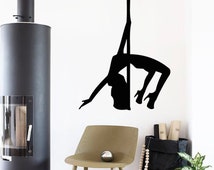 Unique pole dance decal related items | Etsy
