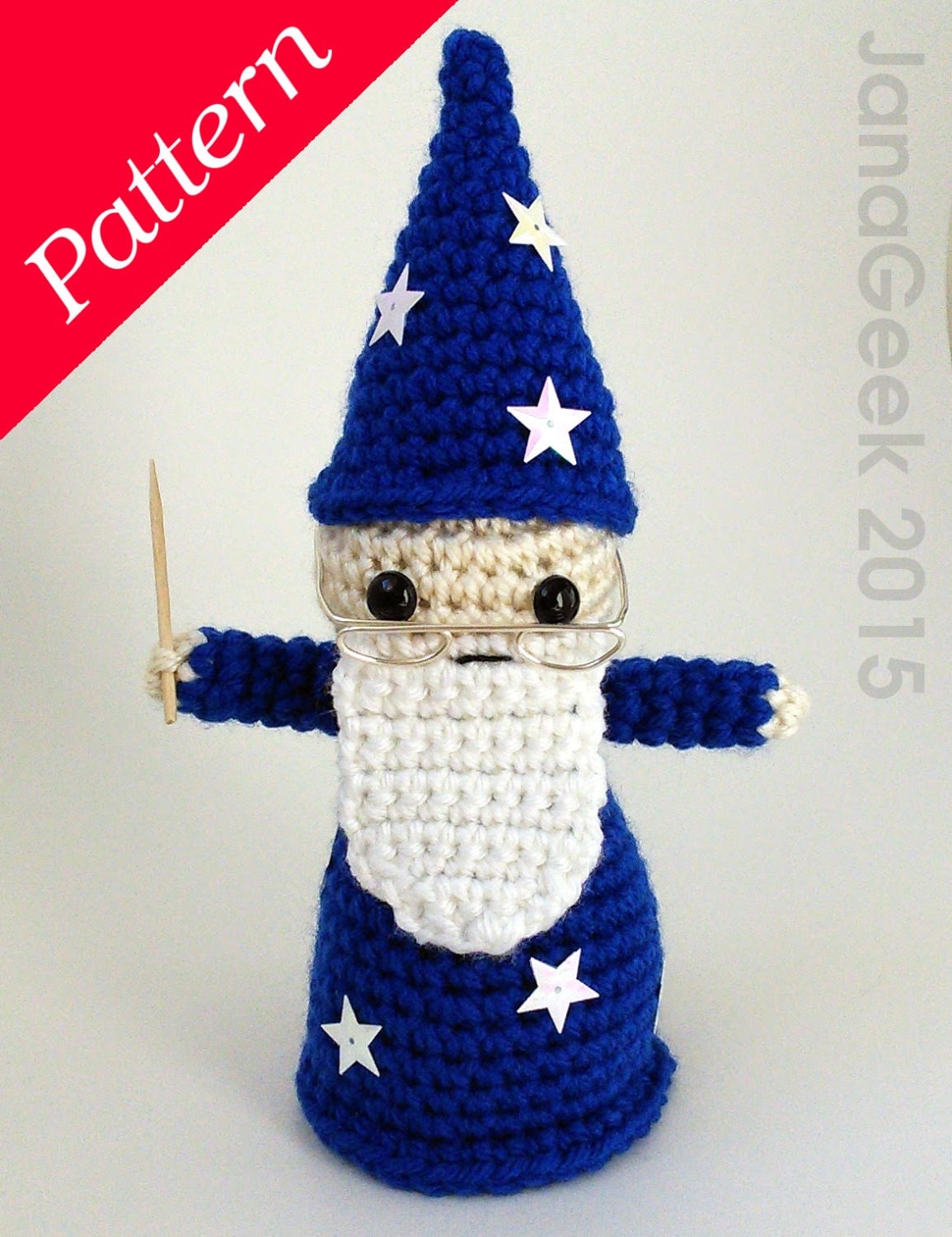 Wizard Doll Crochet Pattern