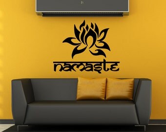 Popular items for namaste decal on Etsy