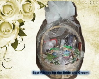 Popular items for wedding gift basket on Etsy