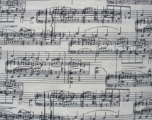 Popular items for music fabric on Etsy