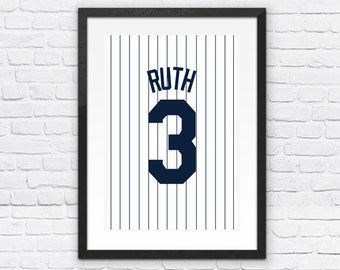 Popular items for yankees jersey on Etsy