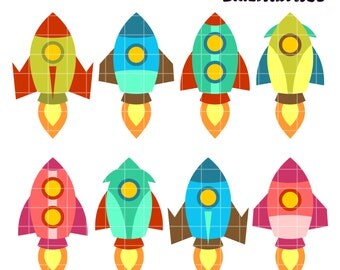Unique rocket clip art related items | Etsy