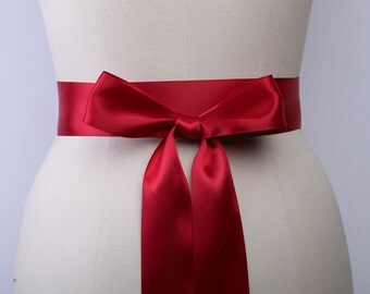 Items similar to Purple bridal dress sash, bridal belt accessory ...