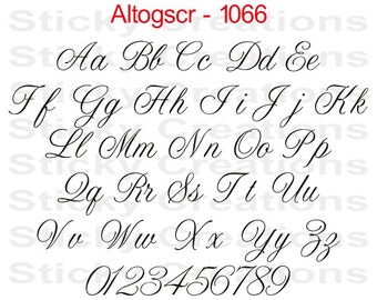 Custom Text Shells 3 Font Script Cursive Customized
