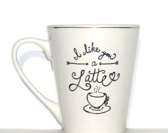 I like you a latte | Etsy