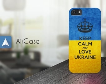Ukraine symbol flag silicone case on any phone and by AirCaseUA
