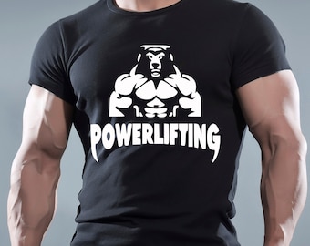 Powerlifting shirt | Etsy
