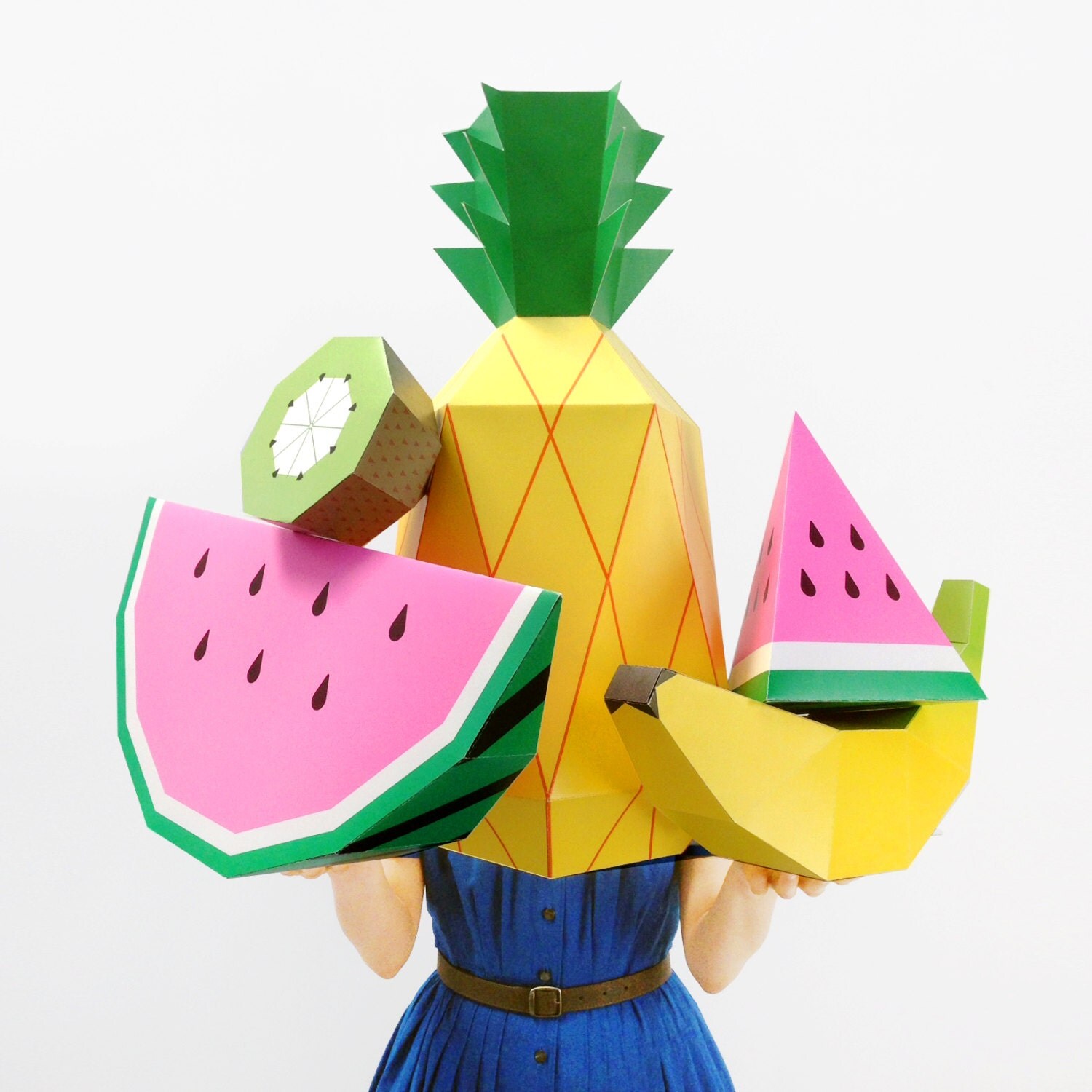 Sakura food recipe 3D Paper Crafts