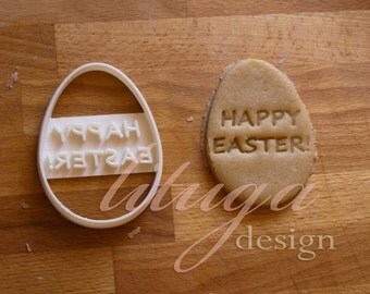 Easter digital paper: HAPPY EASTER with easter