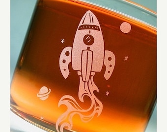 Popular items for retro rocket on Etsy