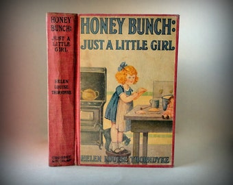 Honey Bunch Keepsake Book Box Vintage Book Cover Secret Safe Treasure Hidden Compartment Just a ...