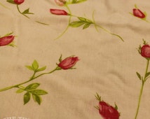 Popular items for rose print fabric on Etsy