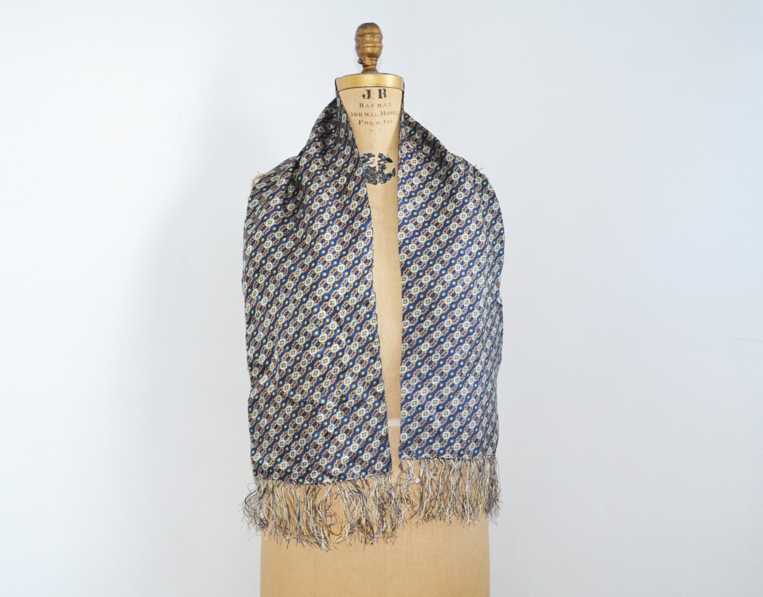 vintage mens scarf- opera foulard muffler – Haute Juice