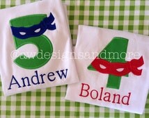 Popular items for ninja numbers on Etsy