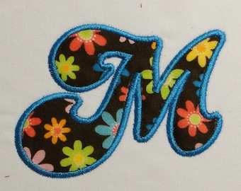 In the hoop alphabet | Etsy