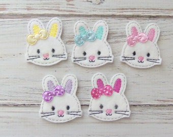 Bunny applique | Etsy