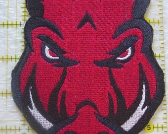 Razorback applique | Etsy