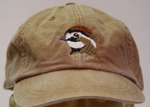 BOBWHITE QUAIL Bird Hat One Embroidered Wildlife Cap Price