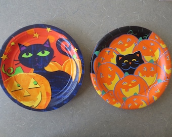 Halloween plate | Etsy