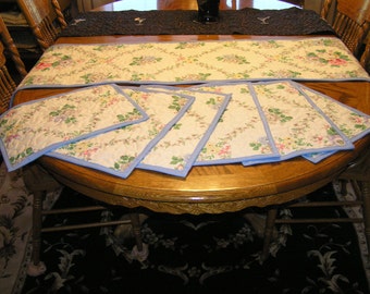 Popular items for matching placemats on Etsy