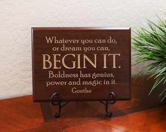 Decorative Carved Wood Signs with Love Quotes by TimberCreekDesign