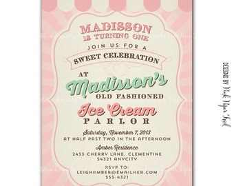 Ice cream parlor | Etsy