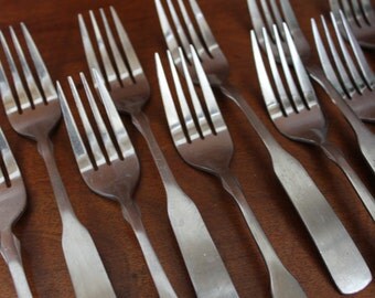 Vintage Flatware by Oneida in My Rose Pattern by AtomicHoliday