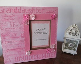 Granddaughter frame | Etsy