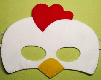 Rooster mask | Etsy