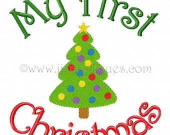 1st christmas design | Etsy