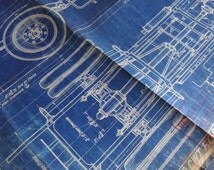 Popular items for antique blueprint on Etsy