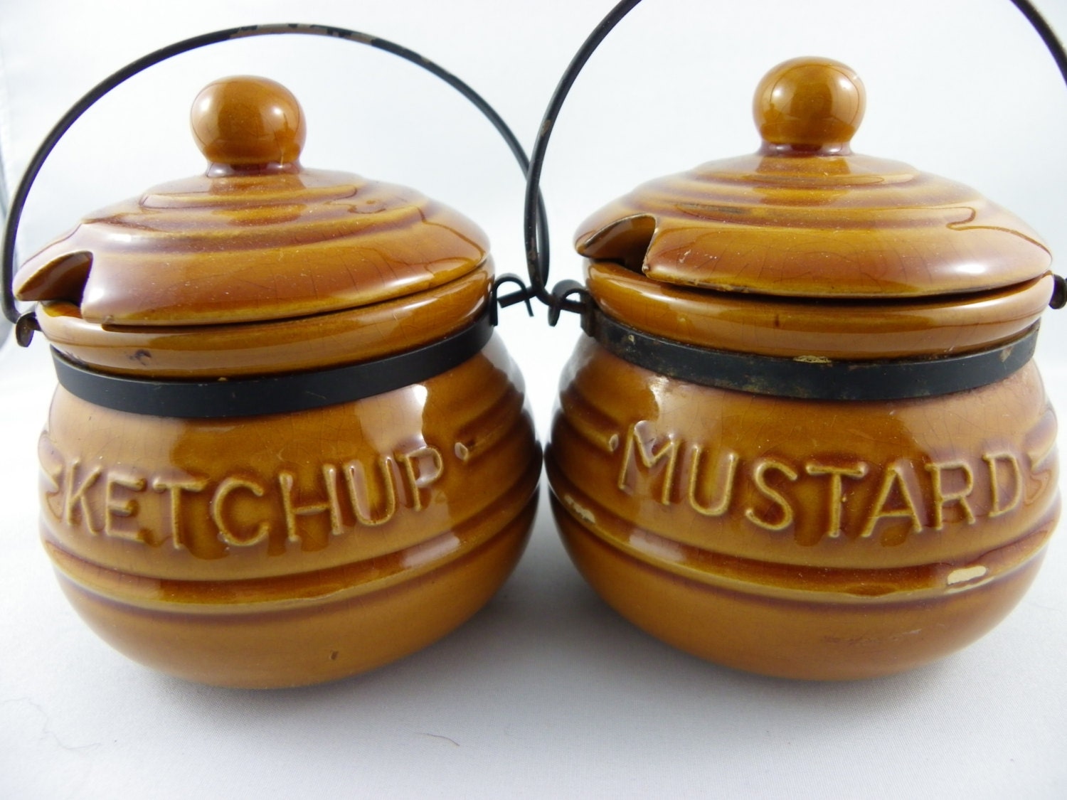 Vintage KETCHUP & MUSTARD Containers – Haute Juice