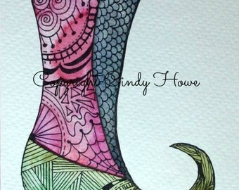 Zentangle shoes | Etsy